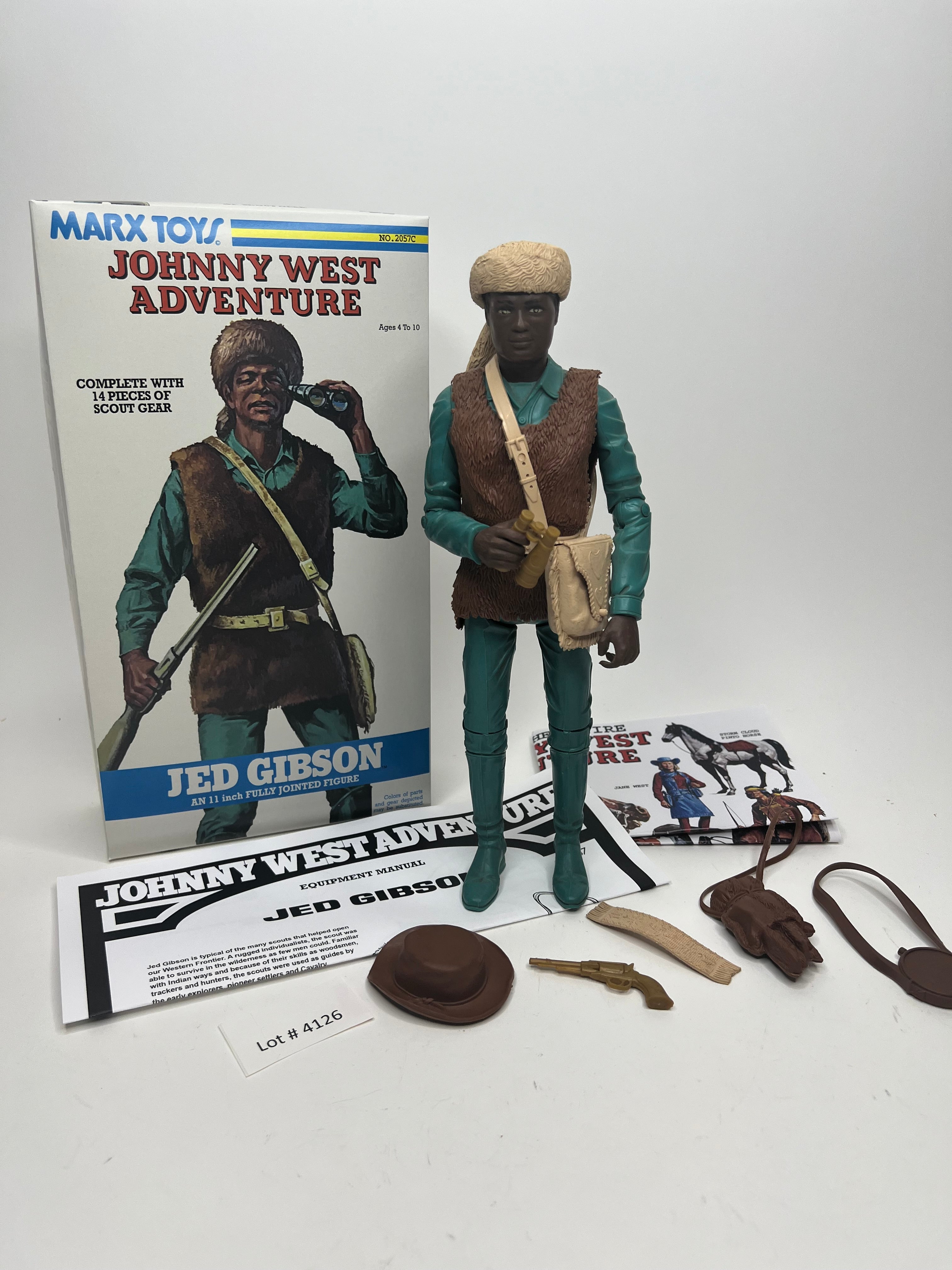 Jed Gibson Johnny West Adventure Series! – Vintage Toy Room