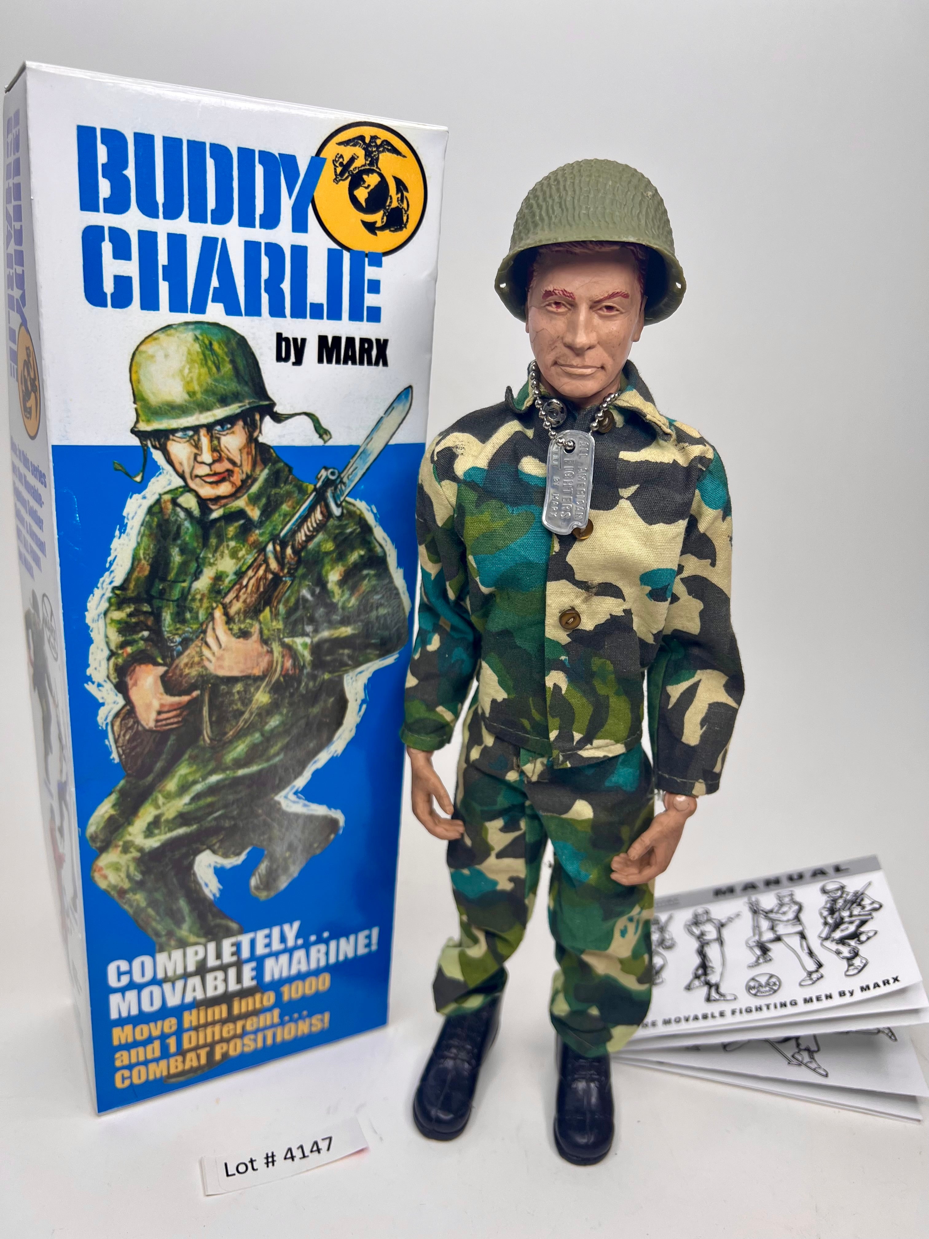 Buddy Charlie the All American Fighter Marine! – Vintage Toy Room