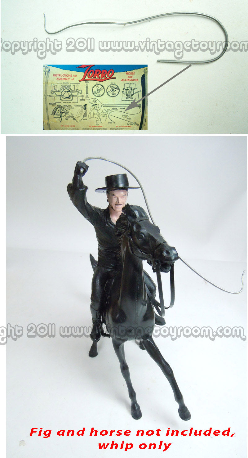 Zorro and Tornado Whip – Vintage Toy Room